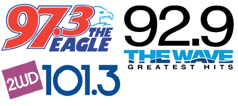 radio station logos - The Shops at Hilltop